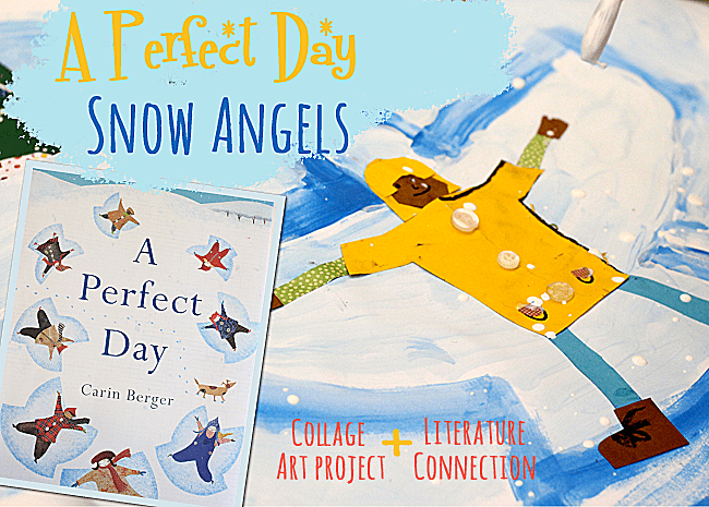 Snow Angel Art Lesson | Deep Space Sparkle | Bloglovin’