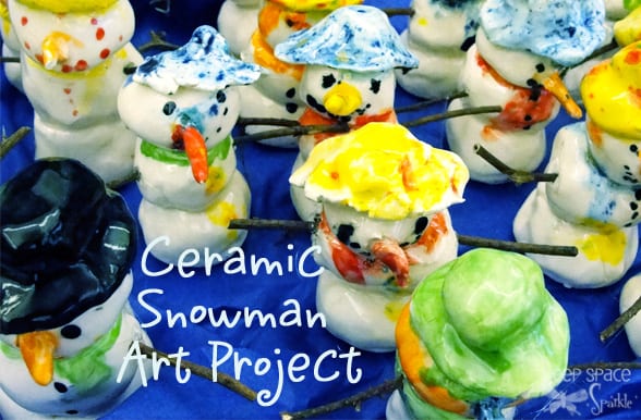 ceramic-snowman-art-project | Deep Space Sparkle
