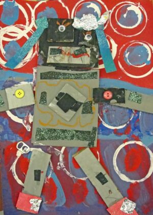 robot art lesson | Deep Space Sparkle