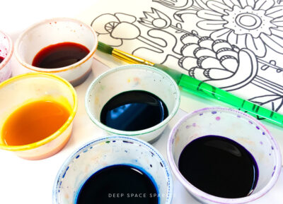 All About Liquid Watercolor Paints | Deep Space Sparkle