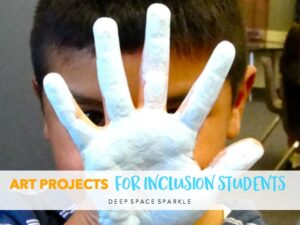 Art Projects for Inclusion Students | Deep Space Sparkle