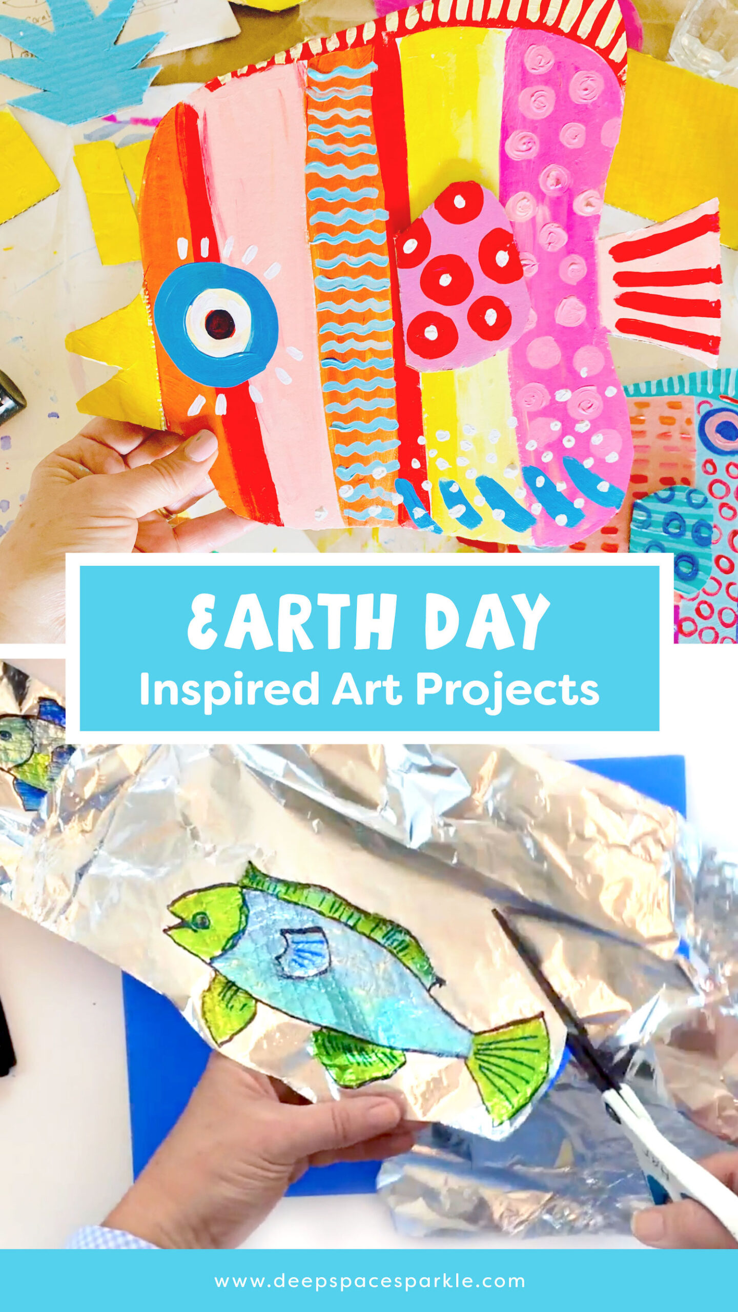Art Projects Inspired by Earth Day | Deep Space Sparkle