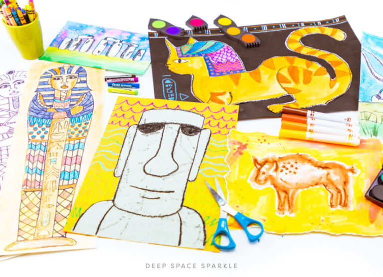 Creating Your Own Art Curriculum | Deep Space Sparkle