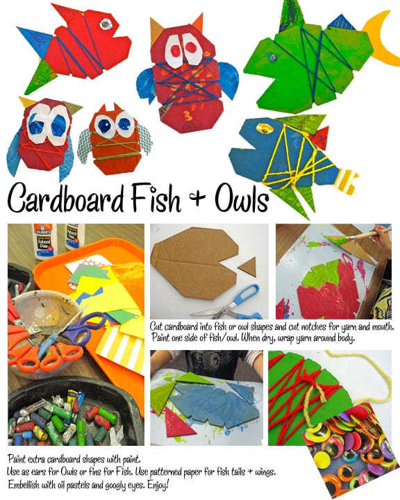 Picasso-Fish-and-Owl | Deep Space Sparkle