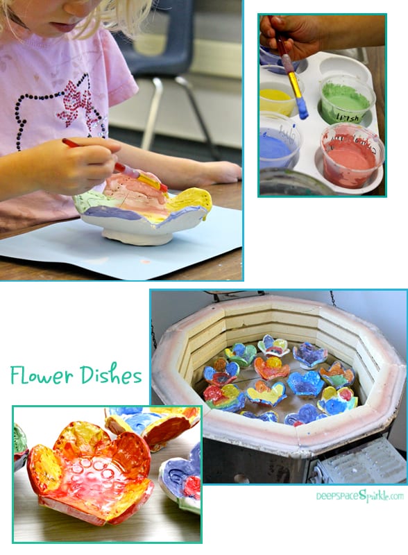 Ceramic-dish-art-project | Deep Space Sparkle