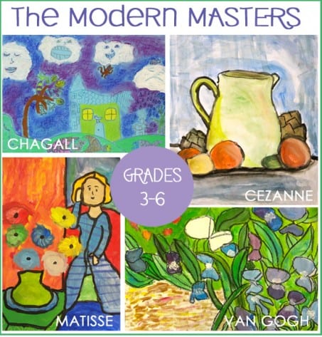 The-Masters art lesson plans | Deep Space Sparkle