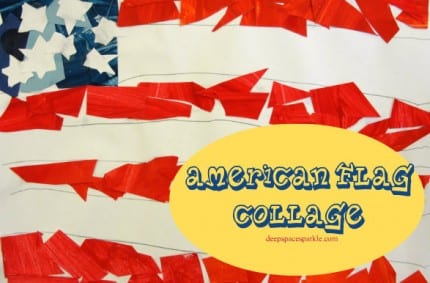 american flag art project | Deep Space Sparkle
