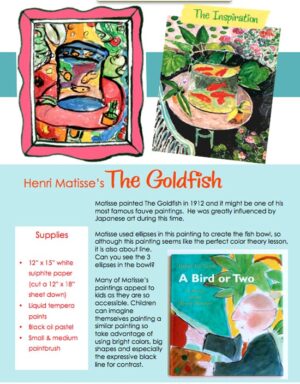 Matisse-lesson-plan | Deep Space Sparkle