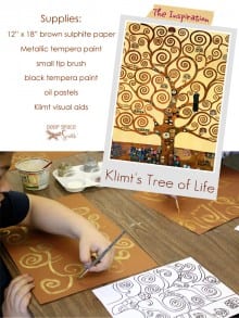 Gustav-Klimt-Tree-of-Life | Deep Space Sparkle