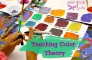 How to Teach Color | Elements and Principles of Design | Deep Space Sparkle