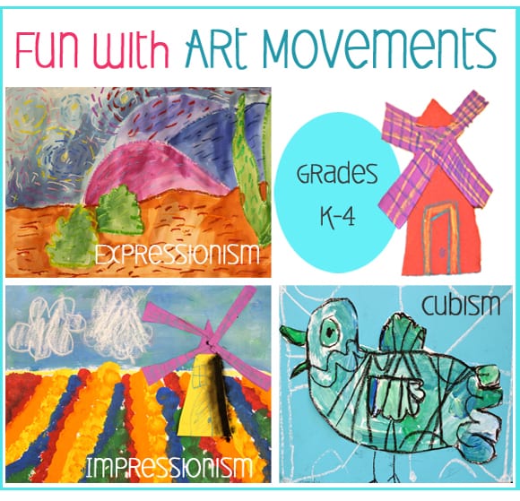 Fun-with-Art-Movementswith border | Deep Space Sparkle