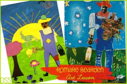 Romare Bearden Art Lesson | Deep Space Sparkle
