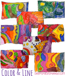 Color-Art-Lesson- | Deep Space Sparkle