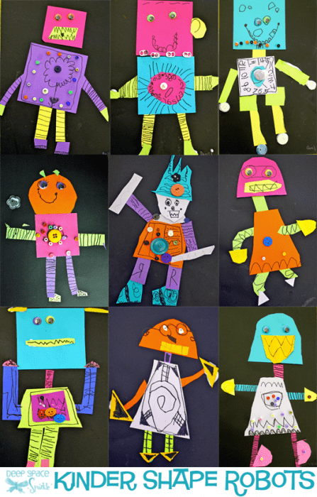 Shape Robots Art Project | Deep Space Sparkle