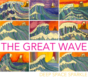 The Great Wave Art Project | Deep Space Sparkle