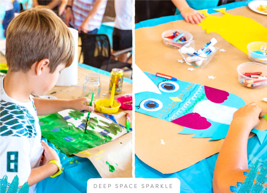 How to Host a Summer Art Camp for Kids | Deep Space Sparkle