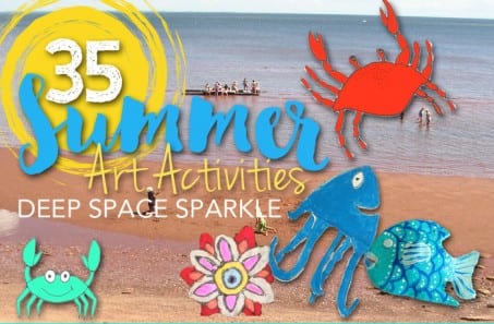 35 summer art activities to try with your kids this summer. | Deep ...