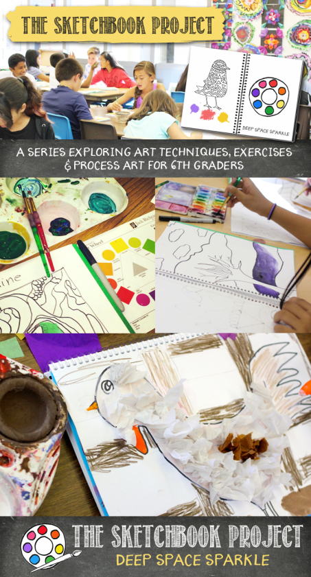 The Sketchbook Project: The Beginning | Deep Space Sparkle