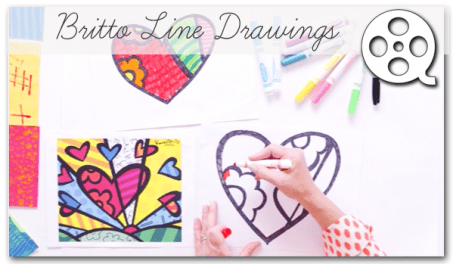 Romero Britto Pop Art Lessons | Deep Space Sparkle