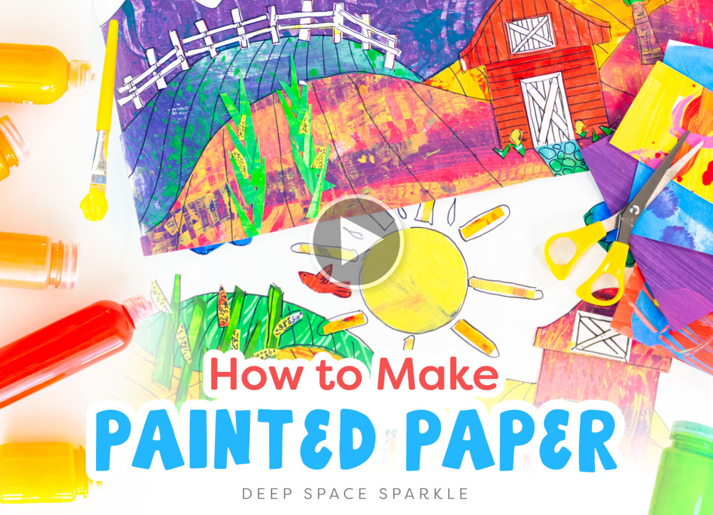 Strategies for the First Day of Art Class: AME 063 | Deep Space Sparkle