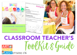 Classroom Teachers Guide for Teaching Art: AME 076 | Deep Space Sparkle