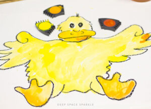 Click, Clack, Moo, I Love You Art Project | Deep Space Sparkle