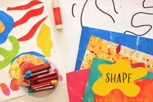 How to Teach Shape | Elements and Principles of Design | Deep Space Sparkle