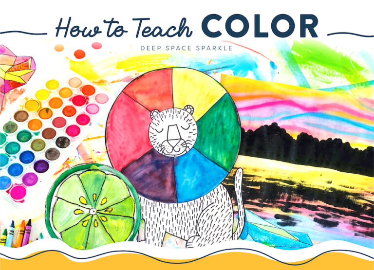 How to Teach Color | Elements and Principles of Design | Deep Space Sparkle
