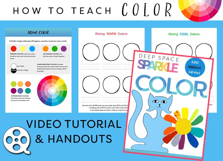 How To Teach COLOR Deep Space Sparkle