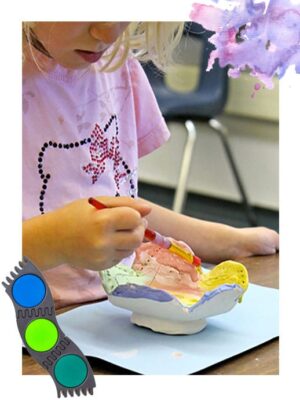 Budget Friendly Ways to Cover Art Tables: AME 127 | Deep Space Sparkle