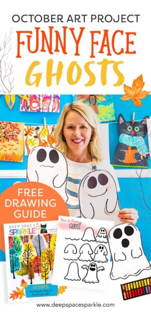 How to Create a Funny Face Ghost | Deep Space Sparkle
