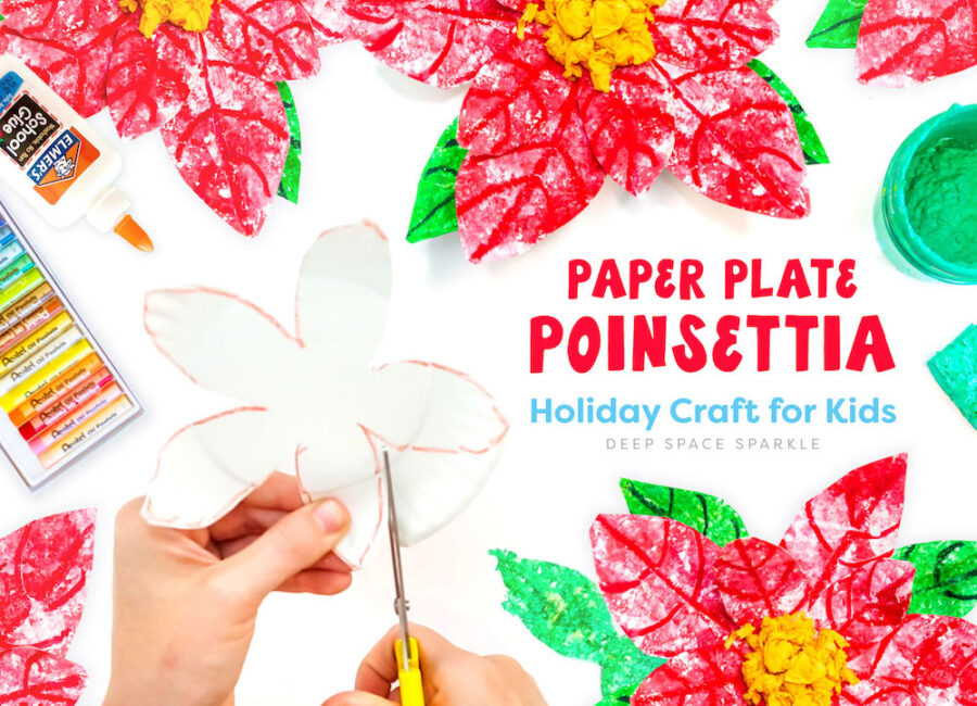 Easy Paper Poinsettia Craft at Corene Parisi blog