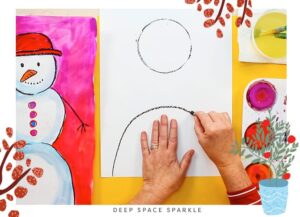 How to Teach Proportion | Snowman Project | Elements & Principles of ...