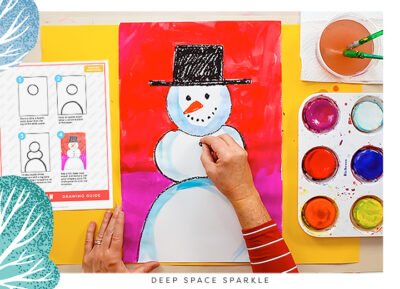 How to Teach Proportion | Snowman Project | Elements & Principles of ...
