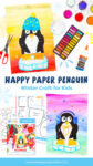 Happy Paper Penguin Art Project | Deep Space Sparkle