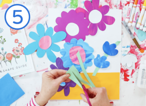 How to Make a Spring Flower Paper Bouquet | Deep Space Sparkle