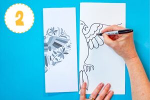 Mexican Folk Art: Symmetrical Floral Designs using Markers | Deep Space ...