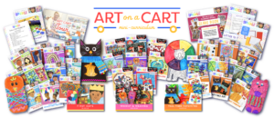 Teaching Art From a Cart | Deep Space Sparkle