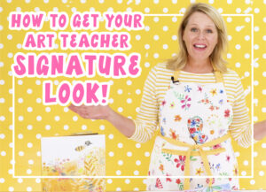 How to Get Your Signature Art Teacher Look! | Deep Space Sparkle