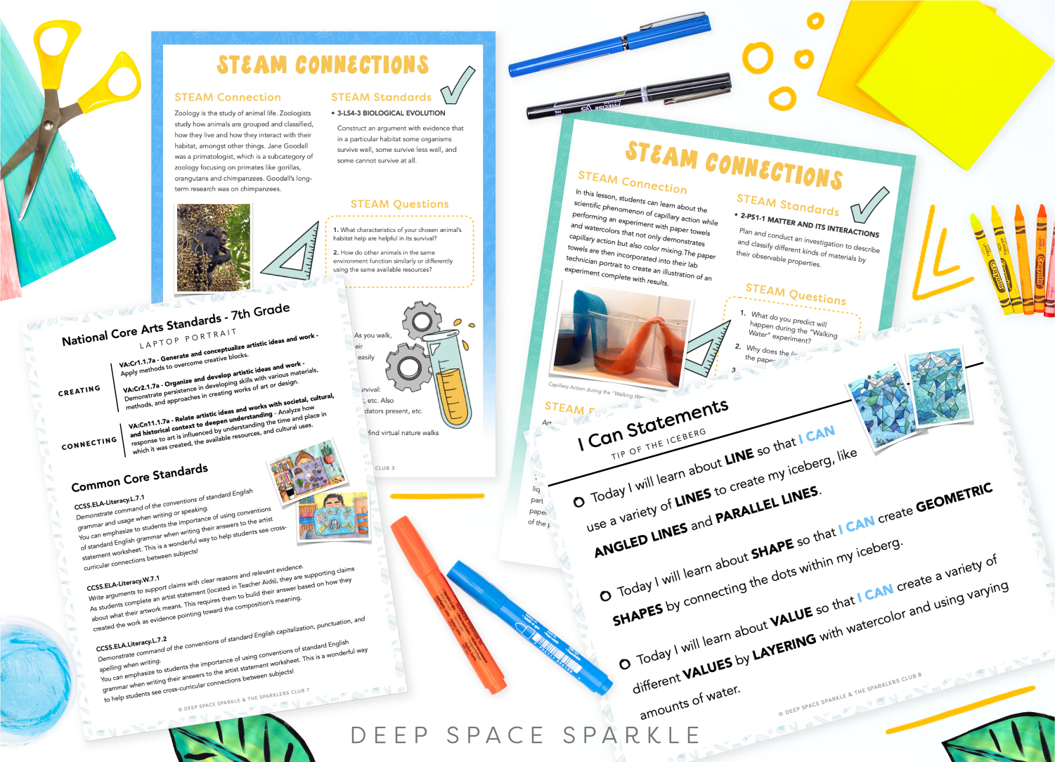Integrating STEAM and SEL in your Art Program | Deep Space Sparkle