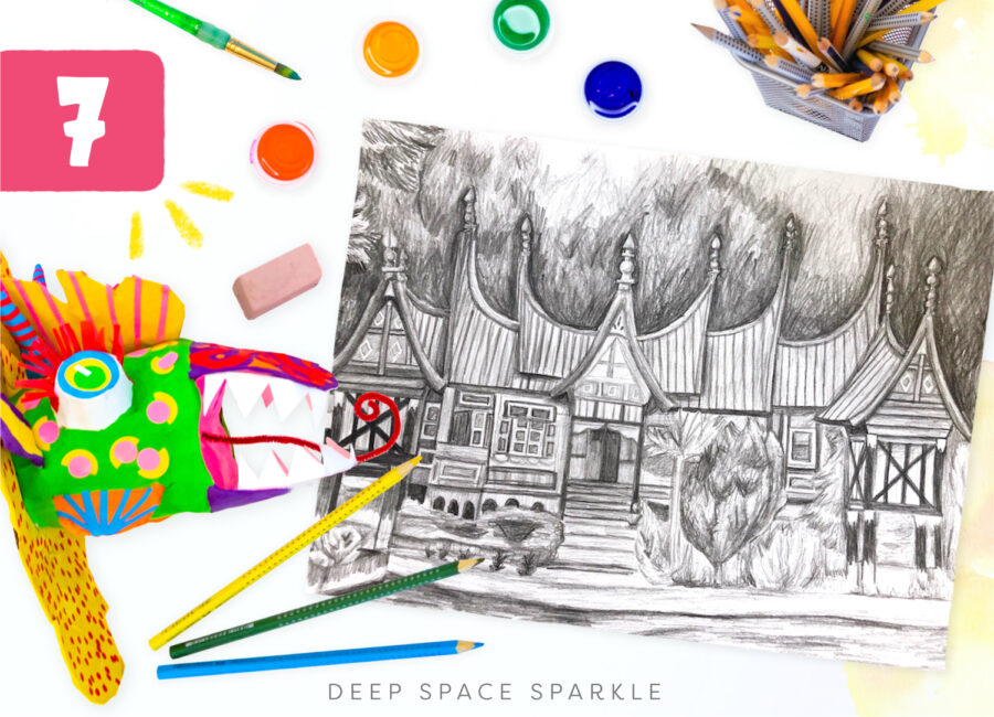 Student Milestones in Art | Middle School | Deep Space Sparkle