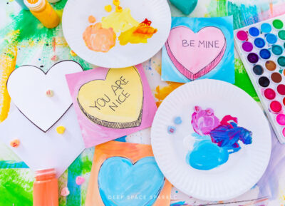 Candy Hearts Valentine's Day Project | Deep Space Sparkle