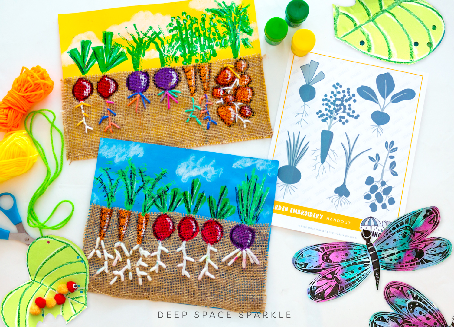 What to do in your Art Room in March | Deep Space Sparkle
