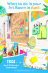 What to do in your Art Room for April | Deep Space Sparkle
