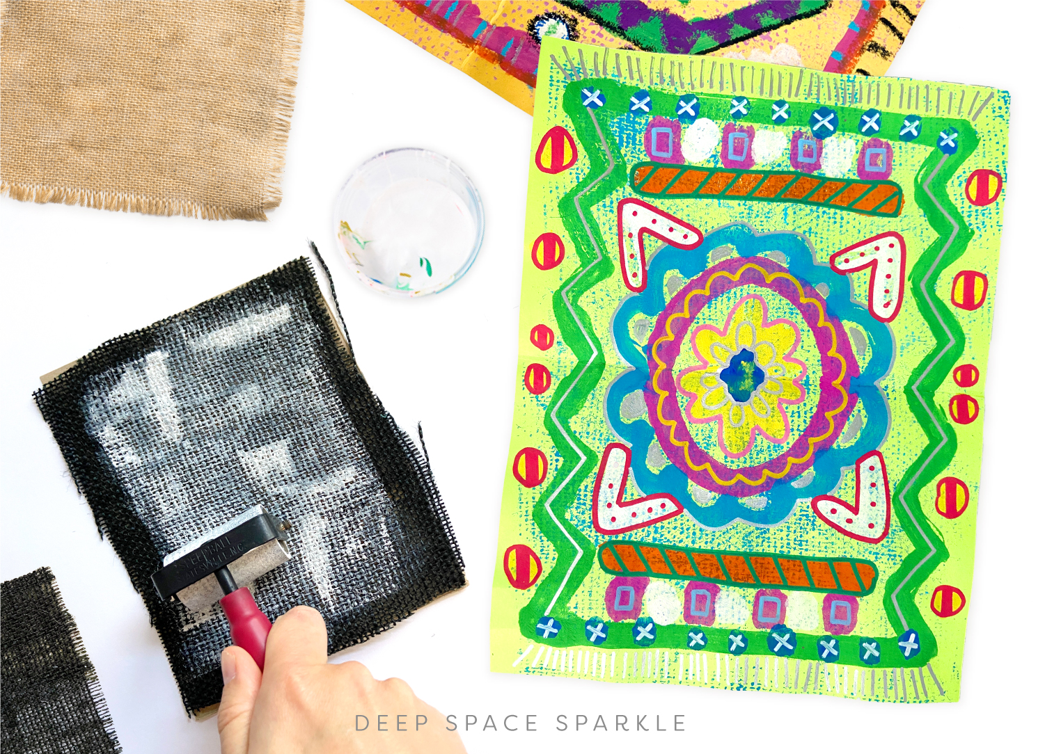 3 Simple Ways to Incorporate Printmaking in Your Art Room | Deep Space ...