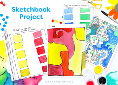 How to Teach Color | Elements and Principles of Design | Deep Space Sparkle
