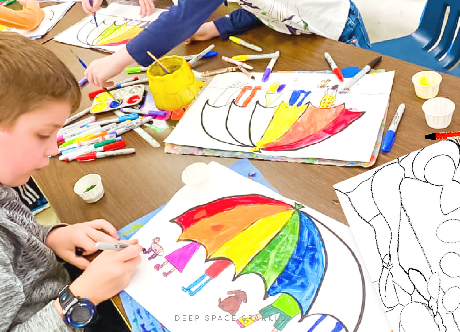 Dealing with Unfinished Artwork | Deep Space Sparkle