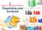Your 8 Step Plan to Organizing your Art Room | Deep Space Sparkle
