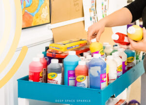 Your 8 Step Plan to Organizing your Art Room | Deep Space Sparkle