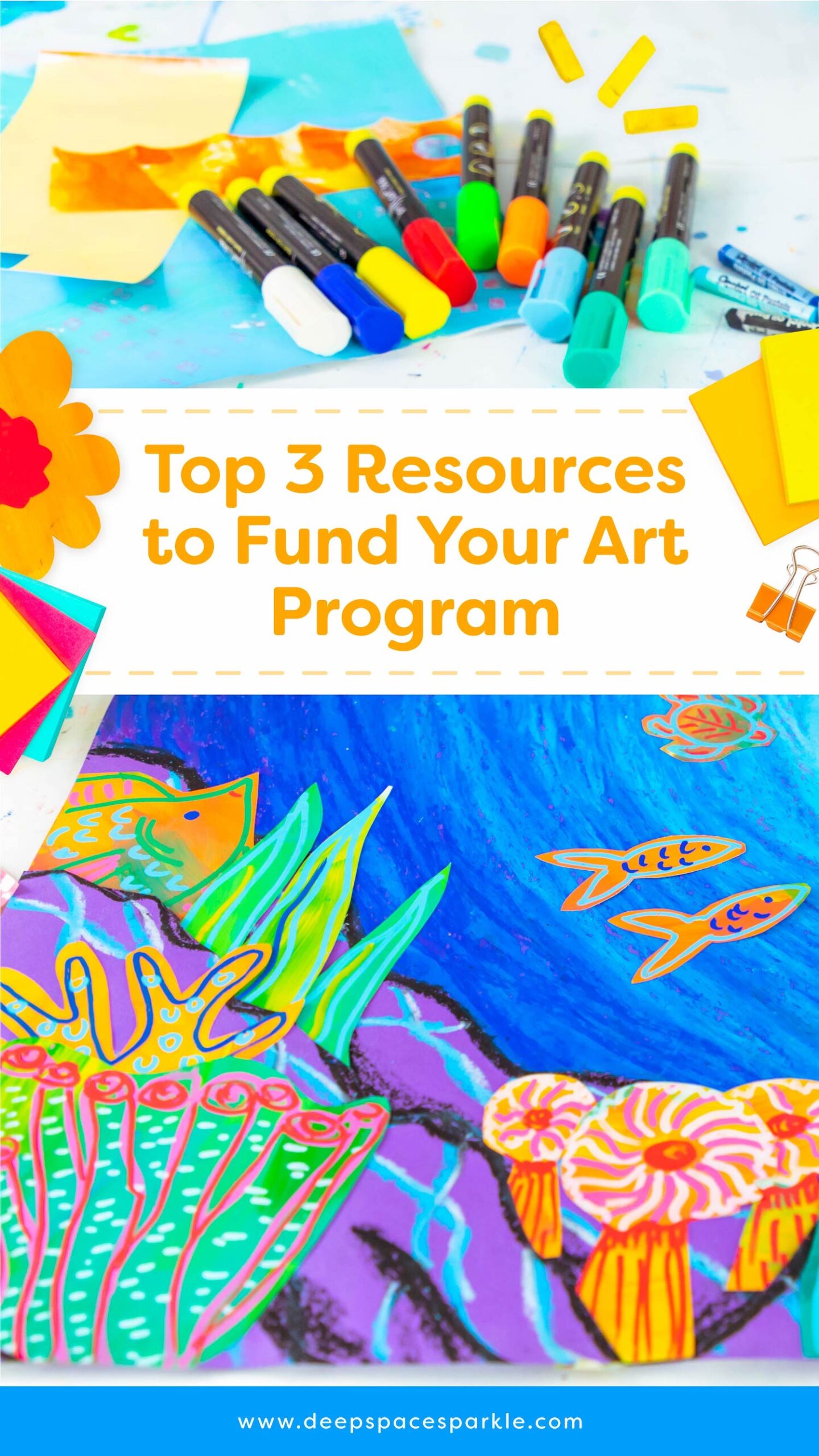 Top 3 Resources to Fund Your Art Program | Deep Space Sparkle